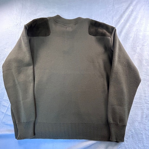 Filson | Sweaters | Filson Mens Virgin Wool Olive Green Button Shoulder ...